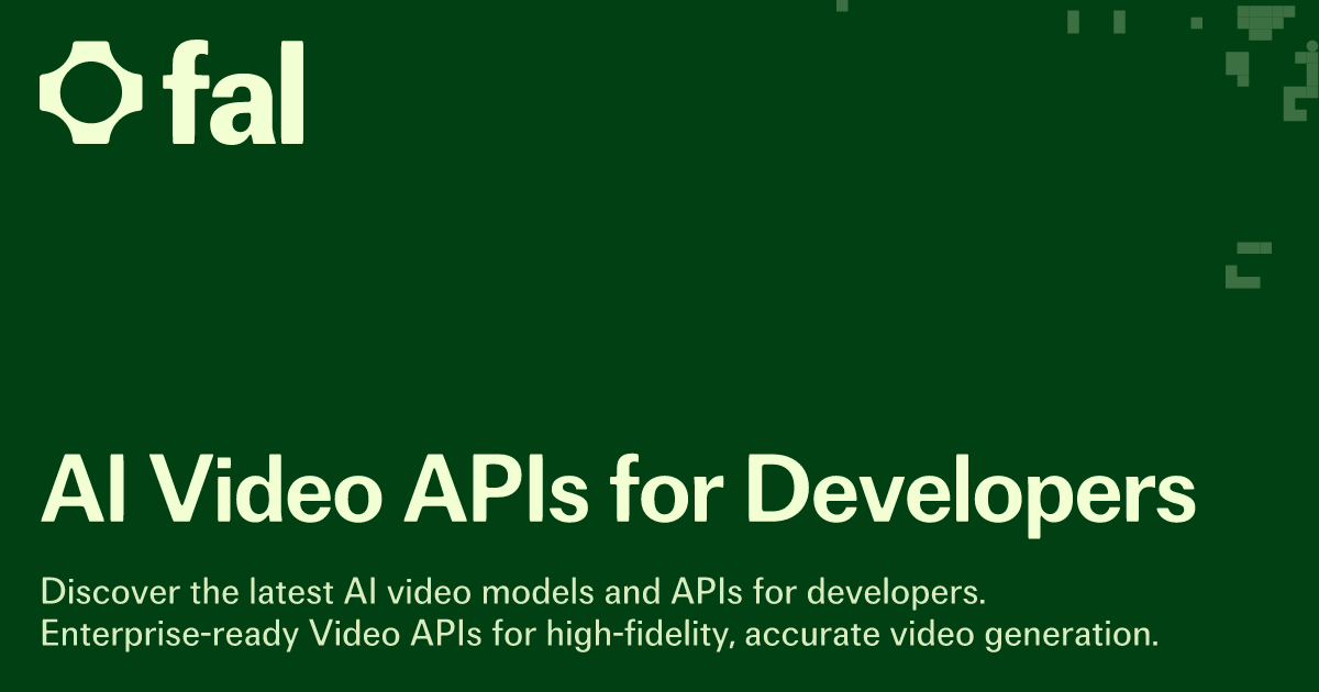 AI Video APIs for Developers