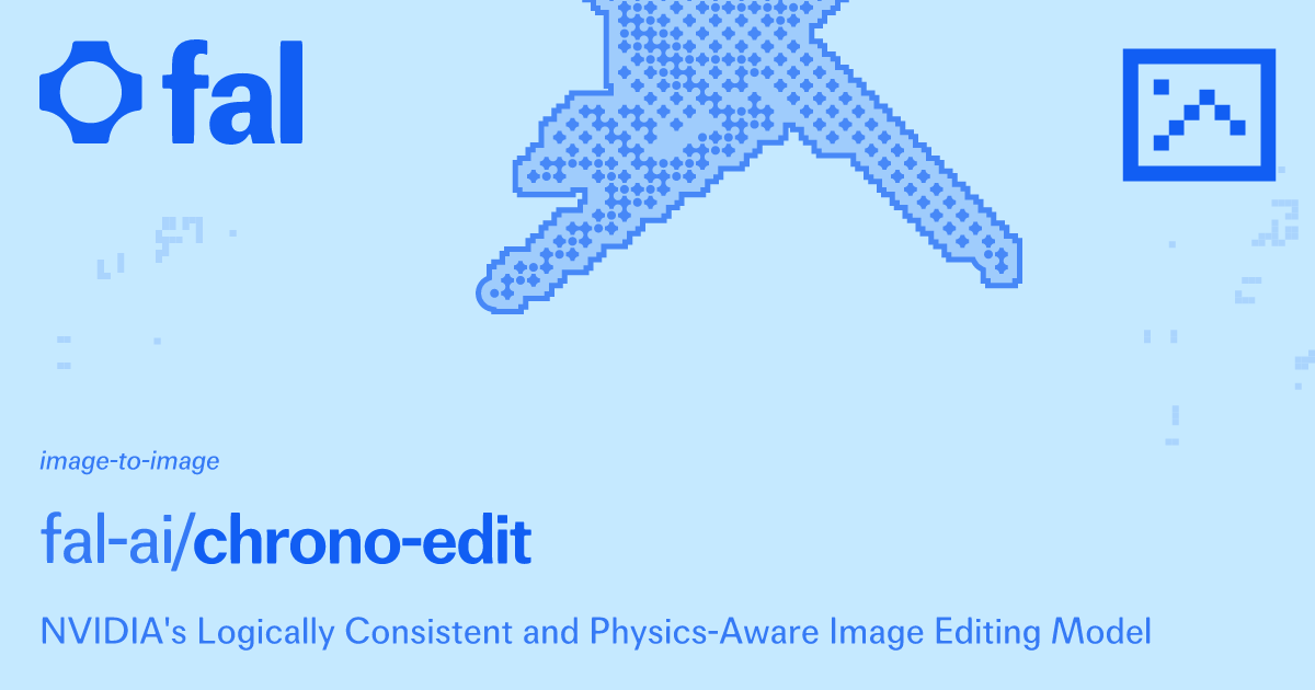 Chrono Edit | Image to Image | fal.ai