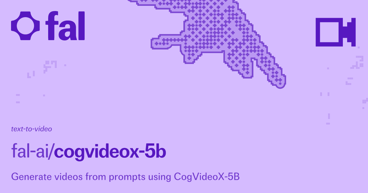 CogVideoX-5B | Text to Video | fal.ai