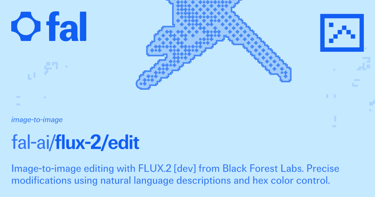 FLUX.2 [dev]: Lightweight Multi-Reference Image Editor | fal.ai