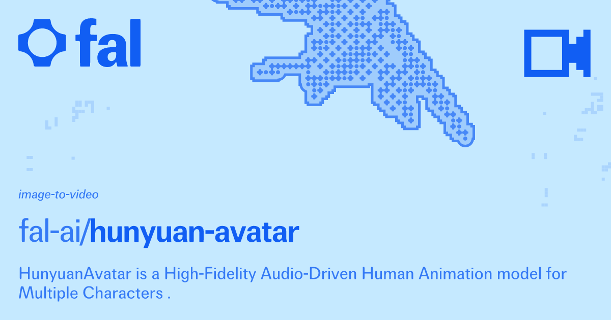 Hunyuan Avatar | Image to Video | fal.ai