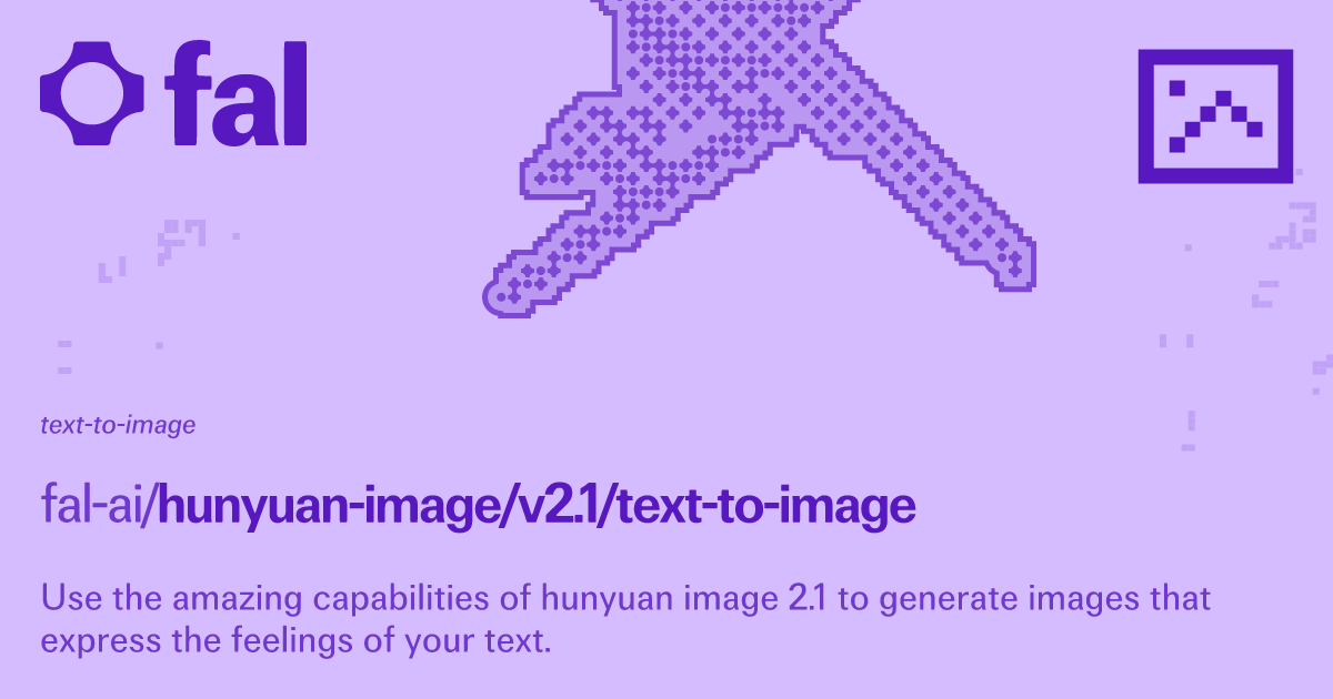 Hunyuan Image | Text to Image | fal.ai