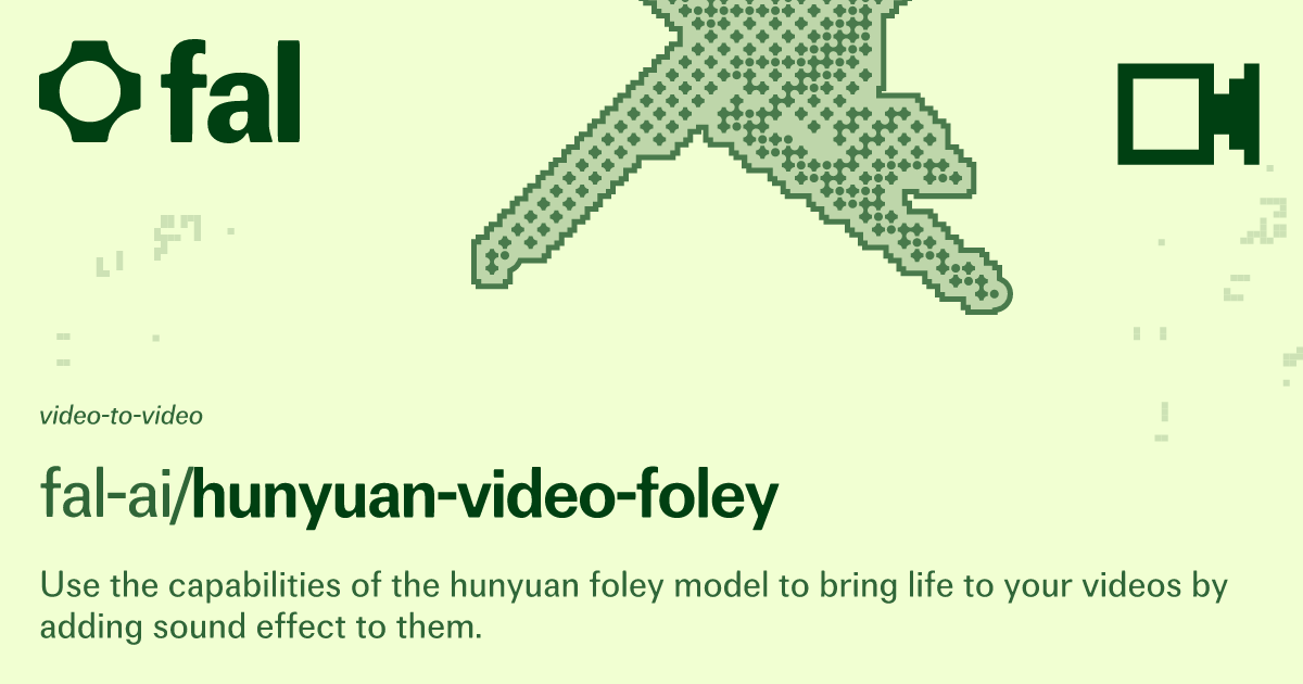 Hunyuan Video Foley | Video to Video | fal.ai