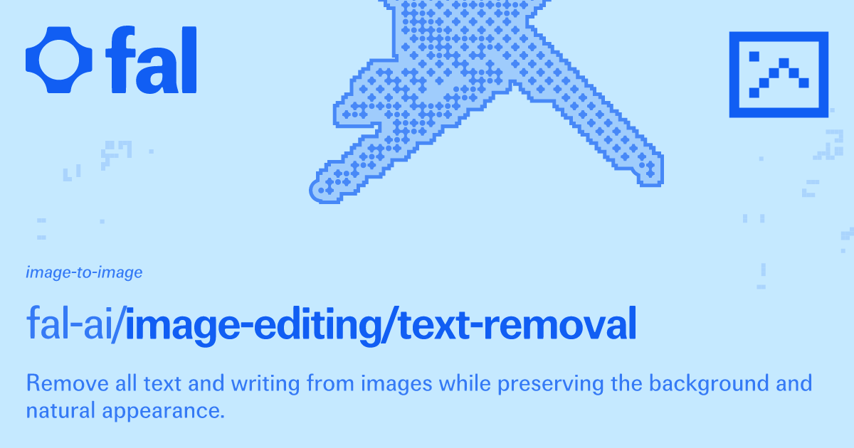 Image Editing | Image to Image | fal.ai