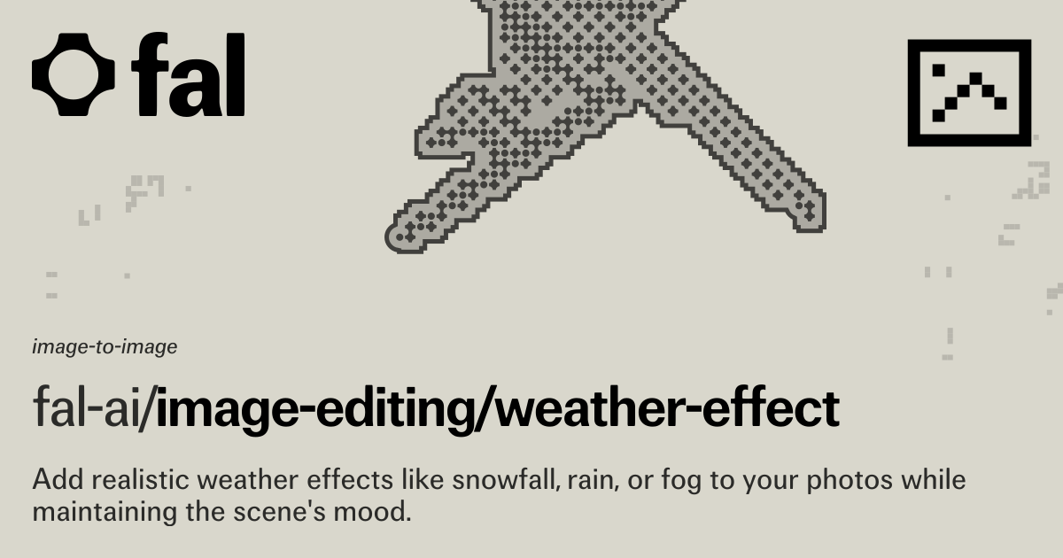 Image Editing | Image to Image | fal.ai