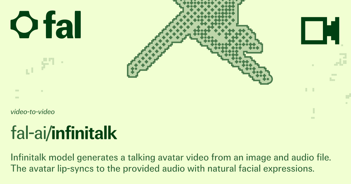 Infinitalk | Image to Video | fal.ai