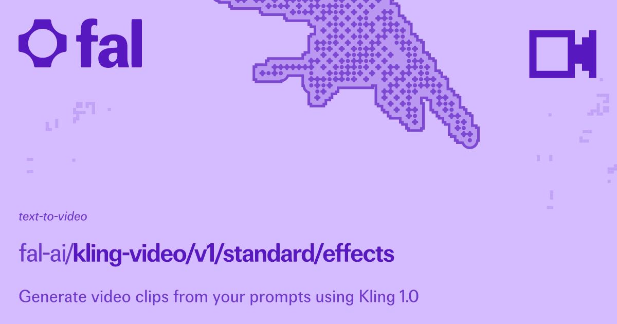 Kling 1.0 | Text to Video | fal.ai