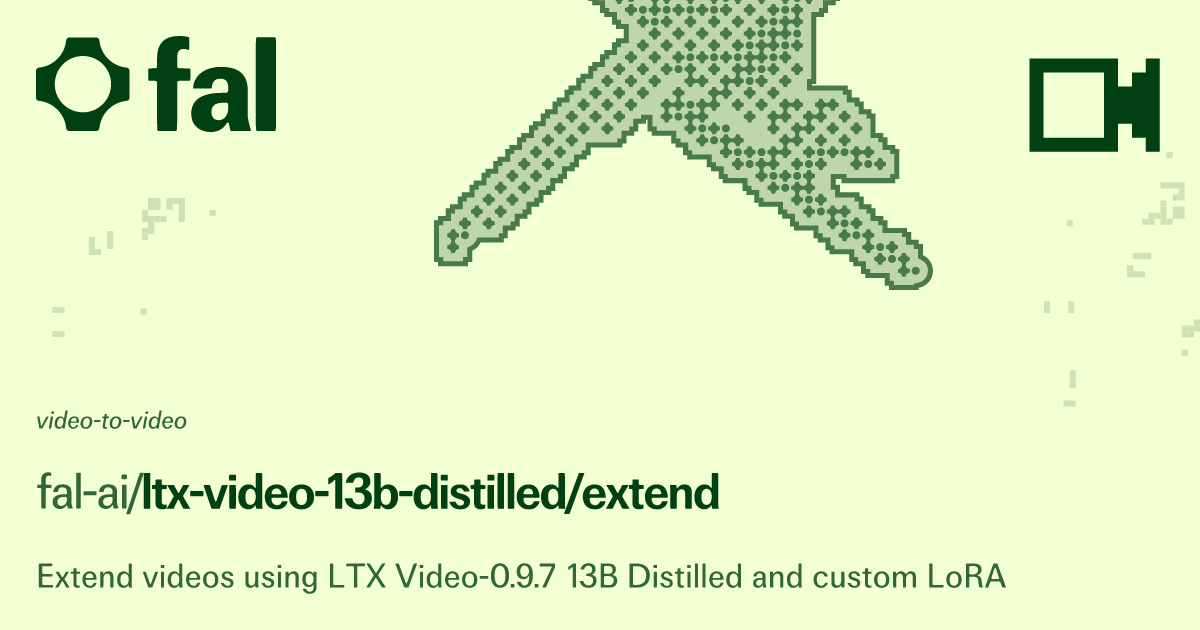 LTX Video-0.9.7 13B Distilled | Video to Video | fal.ai
