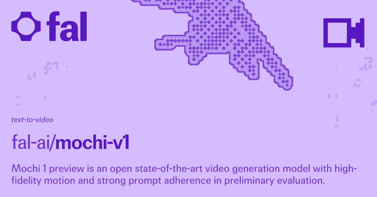 Mochi 1 | Text to Video | fal.ai
