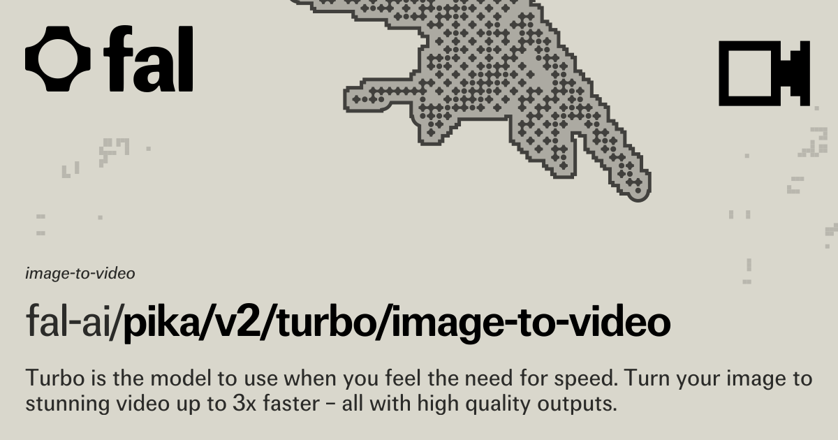 Pika Image to Video Turbo (v2) | Image to Video | fal.ai