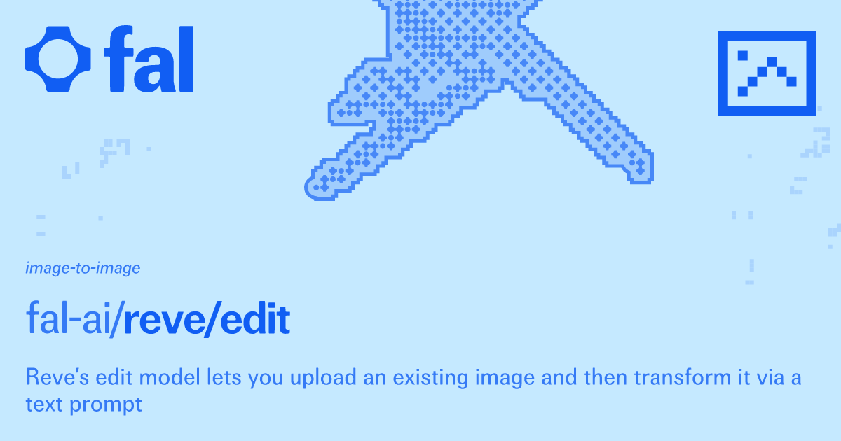 Reve | Image to Image | fal.ai