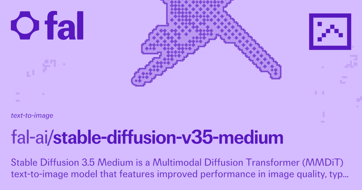 Stable Diffusion 3.5 Medium | Text to Image | fal.ai