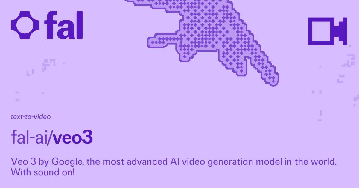 Google Veo 3: AI Video Generator | Text-to-Video AI + Audio | fal.ai