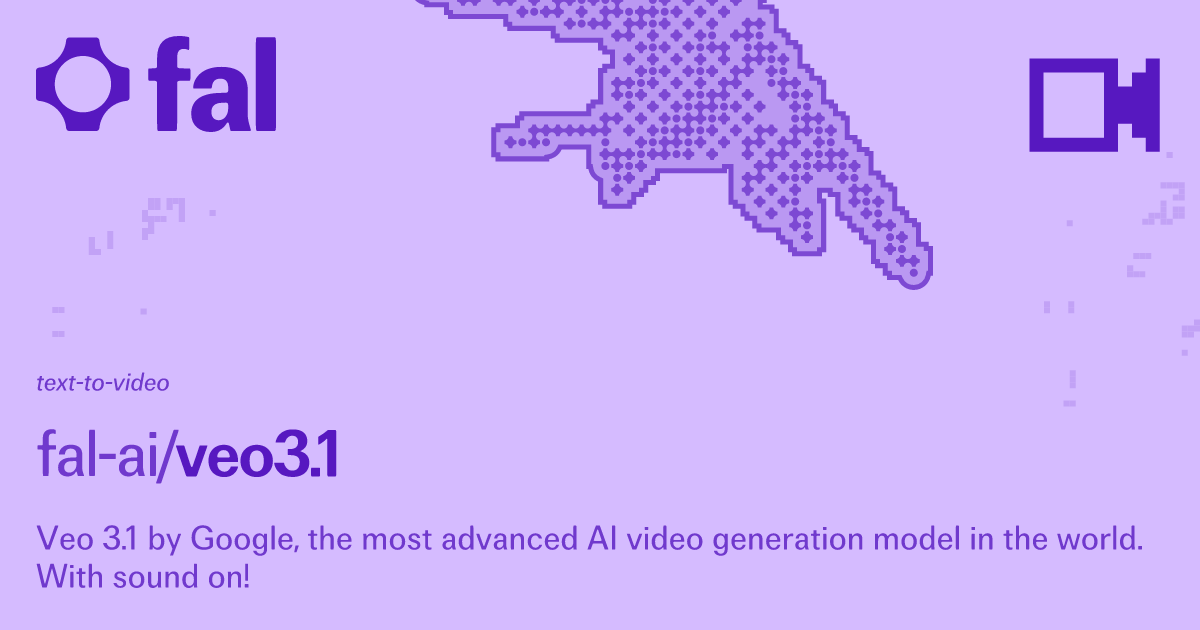 Veo 3.1 | Text to Video | fal.ai