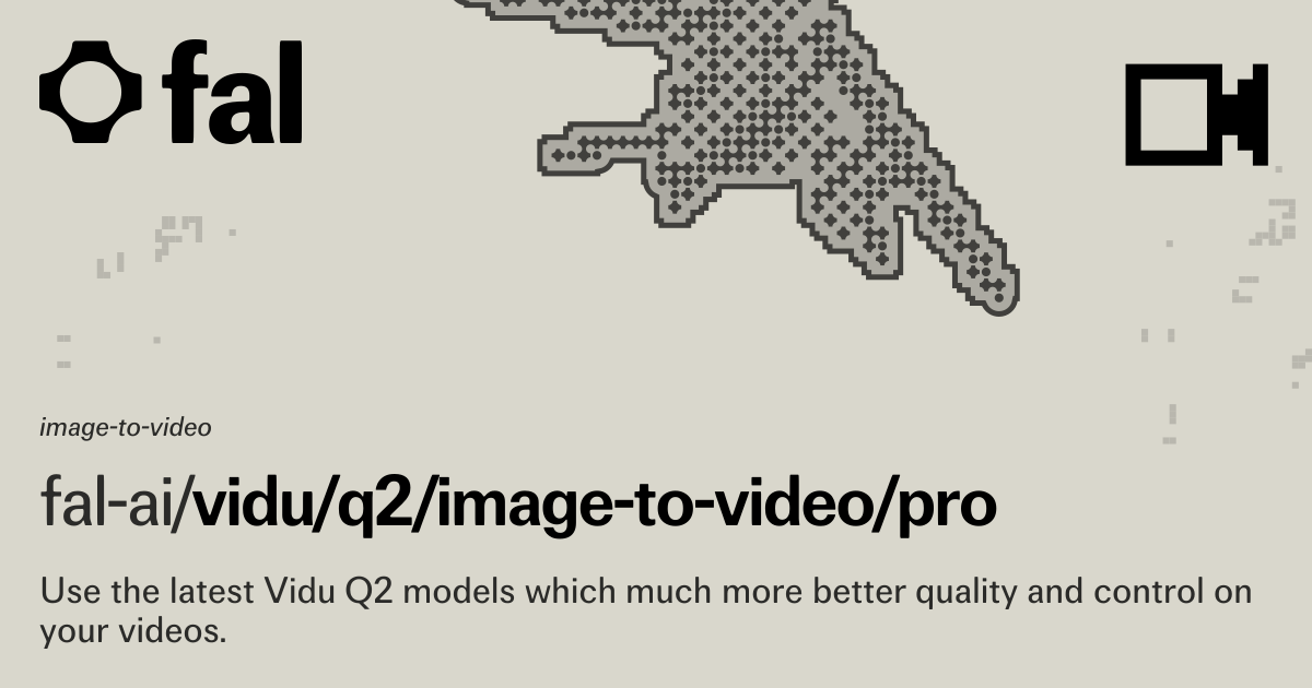 Vidu Q2 Pro: Professional Image-to-Video AI Generator | fal