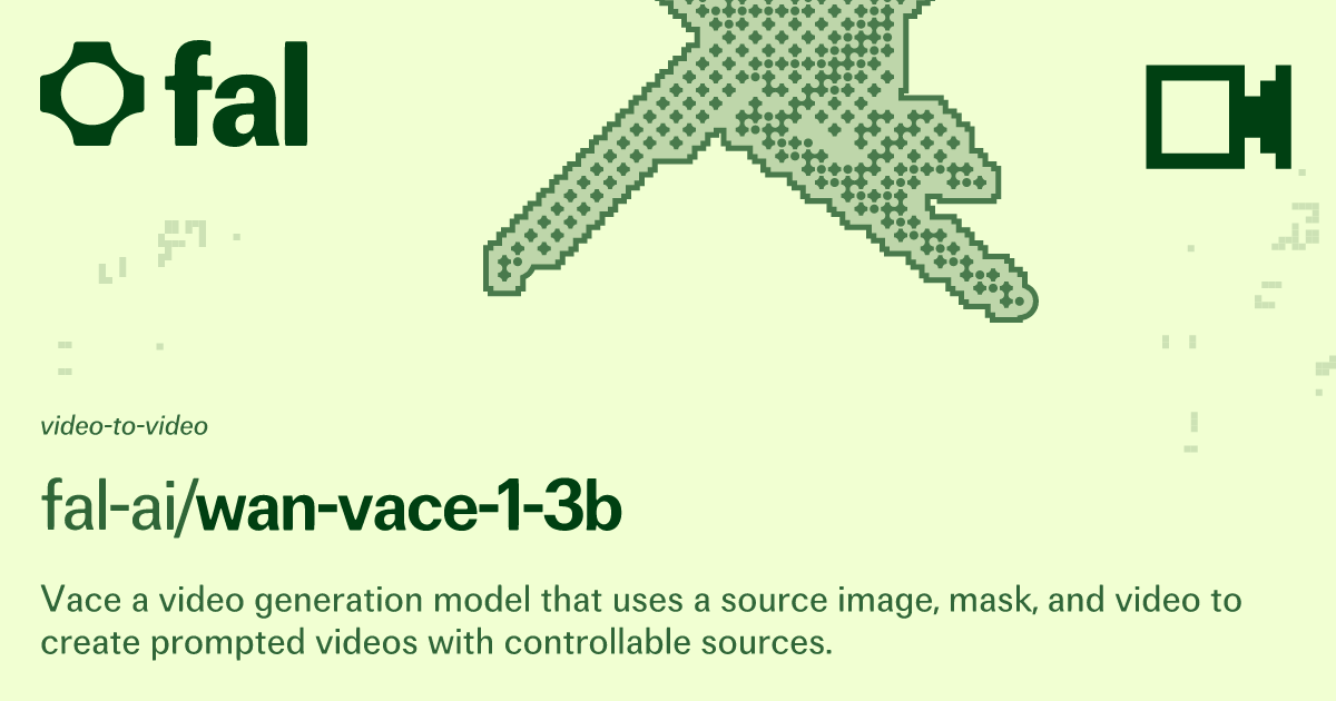 Wan Vace 1 3b | Video to Video | fal.ai