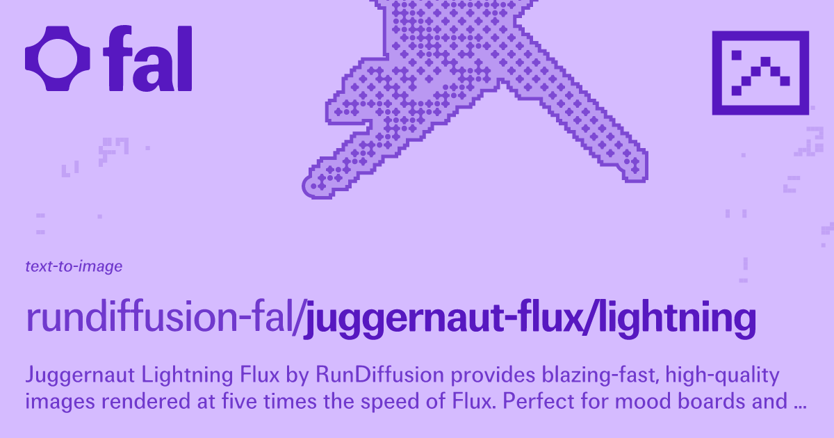 Juggernaut Flux Lightning | Text to Image | fal.ai